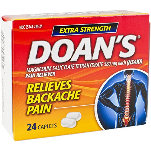Doans Extra Strength Pain Reliever Caplets, 24 Count | Pricepulse