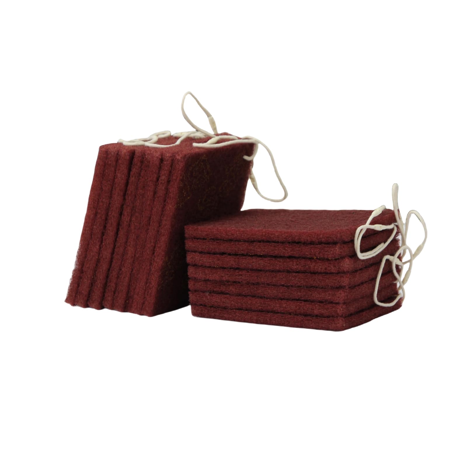 Tribos Red Scouring Pads, Kitchen Scrub Pads for Grill, Bathroom ...