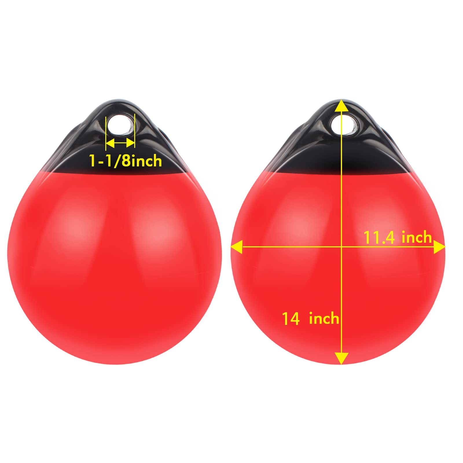 12 All Purpose Marine Grade Pvc Vinyl Round Buoy Fender Wrap 12" Round ...