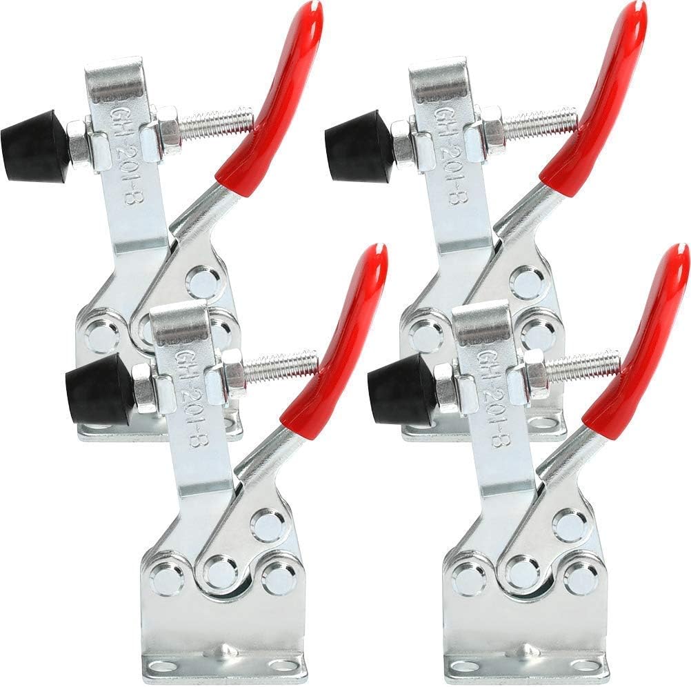 4 Stück Schnellspanner GH-201-B Kniehebelspanner Knebelklemme ...