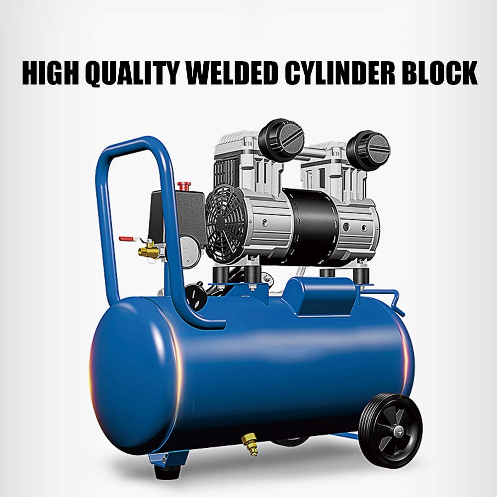 Buy LiRongPing Portable Air Compressor, 220V All Copper Motor, Cooling ...