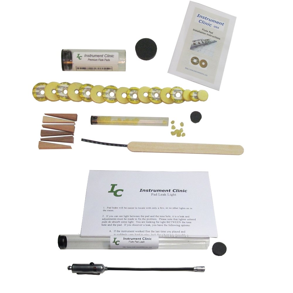Flute Plugs For Open Hole Flutes Instrument Clinic Flute Pad Kit For ...