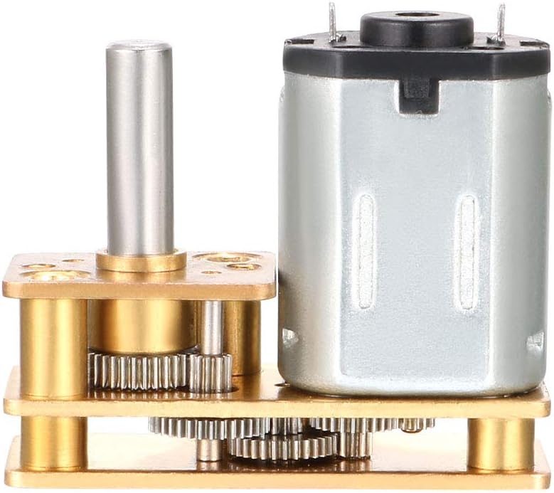 sourcing map DC 3V 100RPM Micro Speed Reduction Motor Mini Gear Box ...