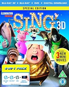 Sing [Blu-ray 3D] [2017]: Amazon.co.uk: Matthew McConaughey, Scarlett ...