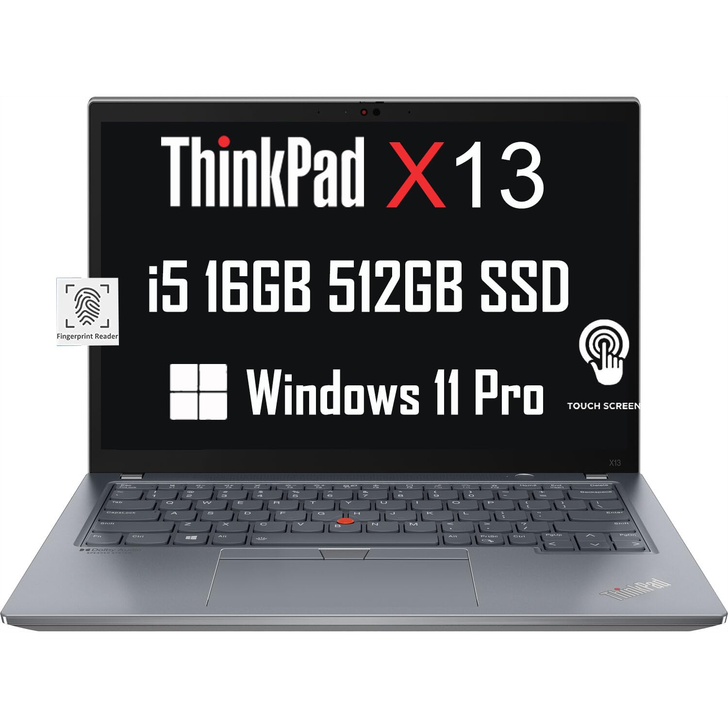 Mua ThinkPad X13 Gen 2 Business Laptop (13.3" FHD+ Touchscreen, Intel 4 ...