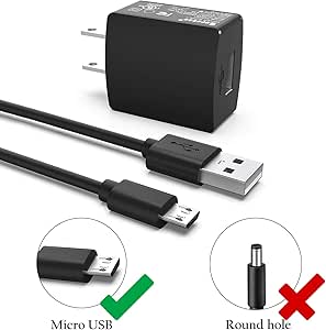 Amazon.com: 5Ft Micro USB Power Adapter Fit for Roku Streaming Stick ...