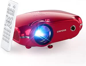 Amazon.com: Crenova Mini Projector, 1080P Full HD Supported Video ...