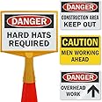 Amazon.com : SmartSign Safety & Construction Sign Kit with 1 Cone Top ...