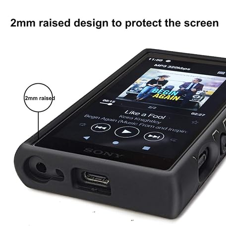 Mua for Sony Walkman NW-A100 A105 A106 Case,Anti-Skid Anti-Knock ...
