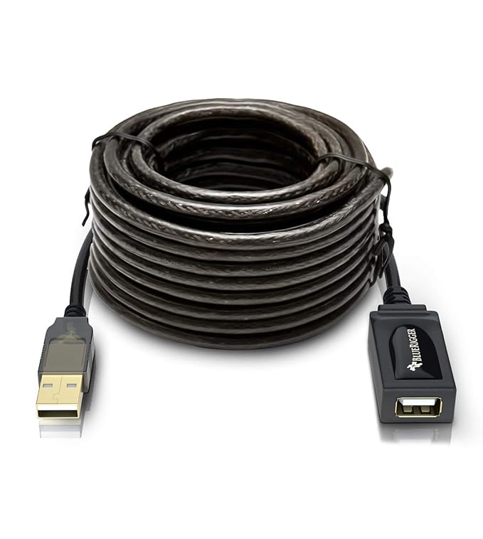 BlueRigger USB 2.0 Type A Male to A Female Active: Amazon.in: Electronics