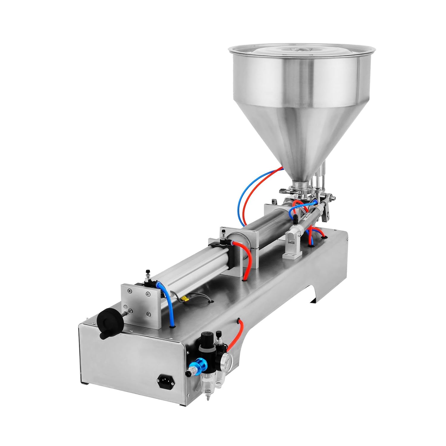 Semi Automatic Liquid Filling Machine Horizontal Single & Double Head Pneumatic Filling 100 ...