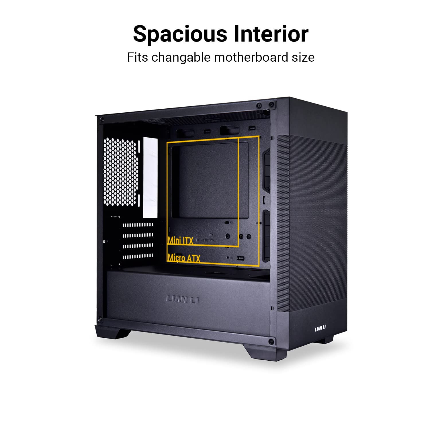 Mua High Airflow Micro ATX PC Case, RGB Gaming Computer Case, Mesh ...