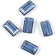 Amazon.com: 25pcs Adabele Austrian 14mm Faceted Rectangle Crystal Beads Dark Indigo Compatible ...