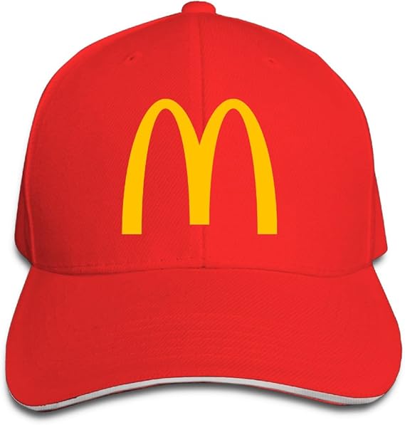 Unisex McDonalds Logo Adjustable Snapback Baseball Cap RoyalBlue One ...