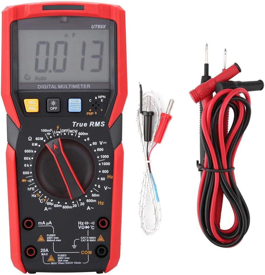 NVC Measurement Digital Multimeter Voltage Tester Current Sensor with ...