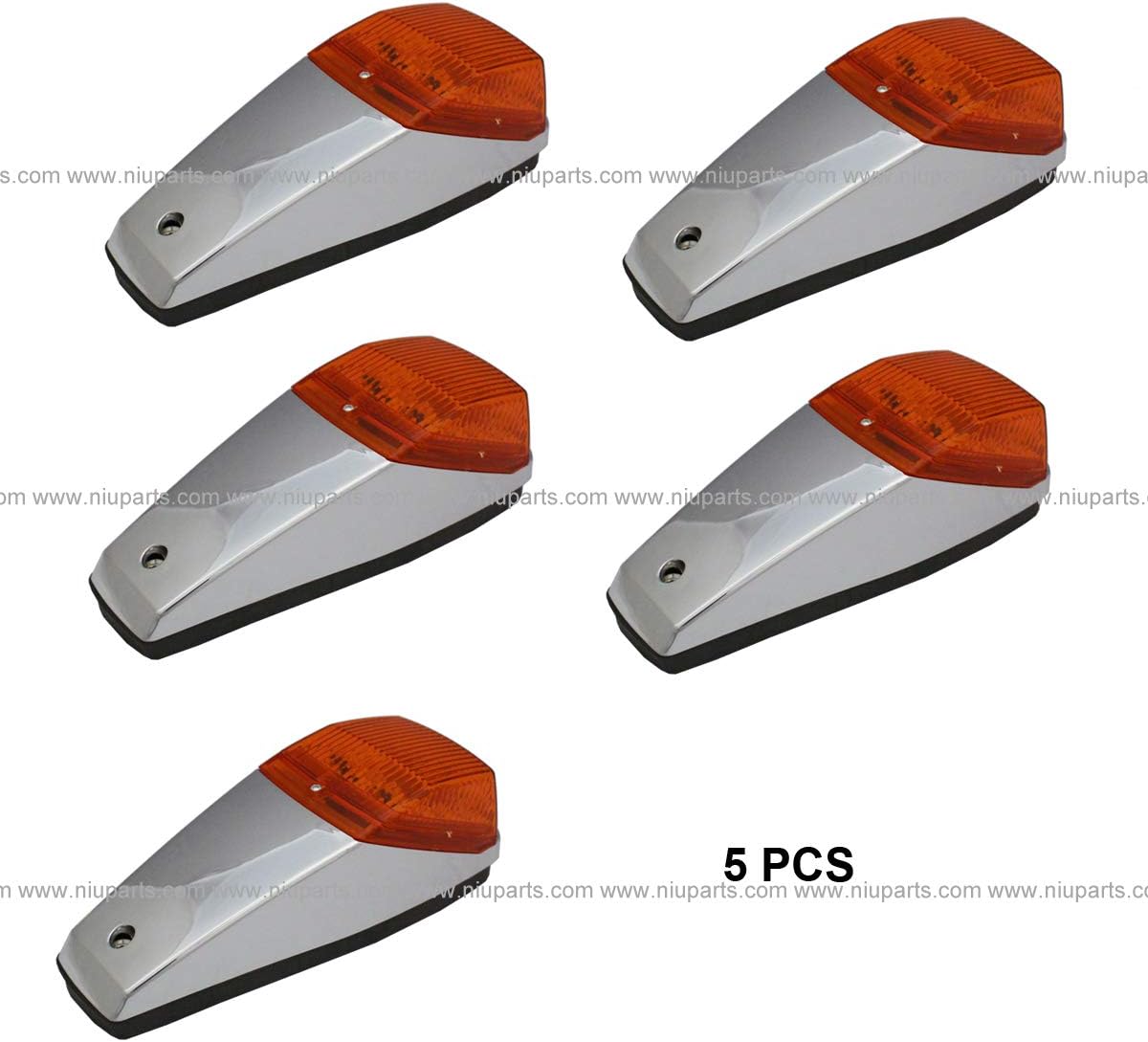 5 Pcs Grakon 5000 Style 12 LED Cab Marker Indicator Light OEM Style ...