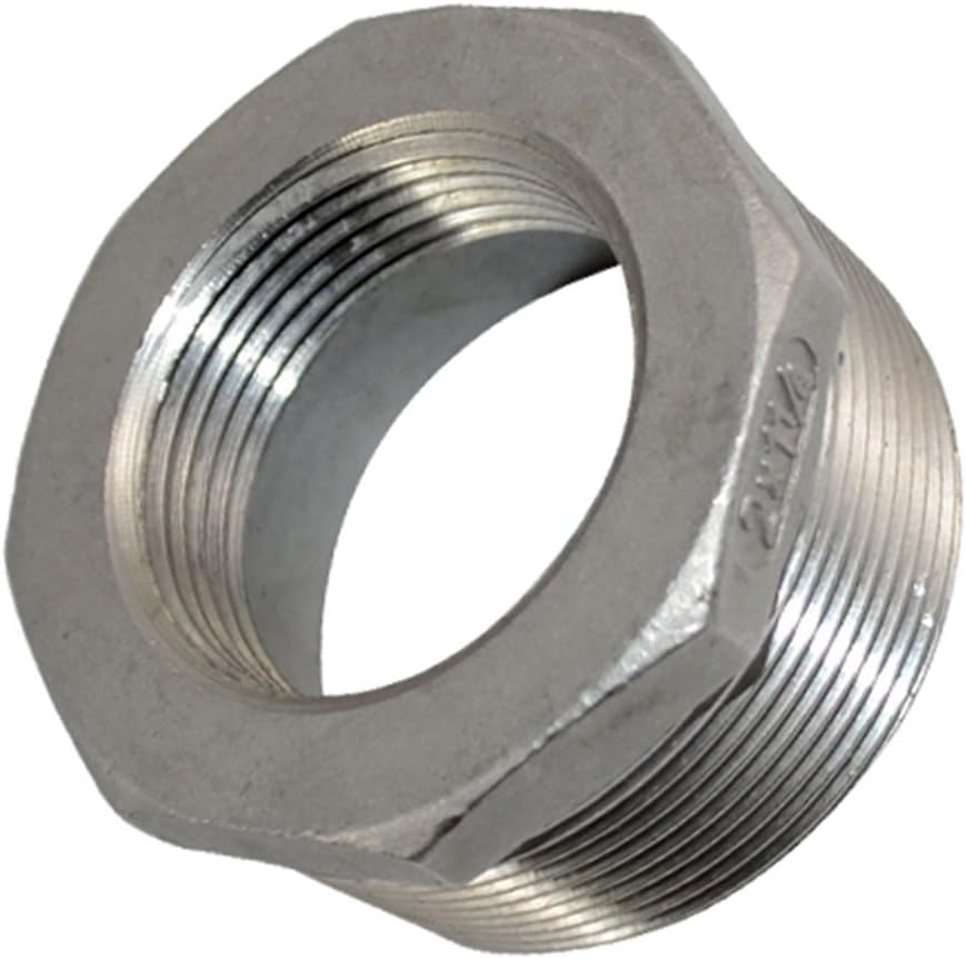 Amazon Stainless Steel 2 Male X 1 1 4 Female Thread Reducer 