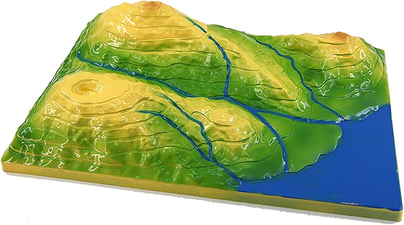 Geography Educational Teaching Model, 3D Plate Earth Tectonics Model ...