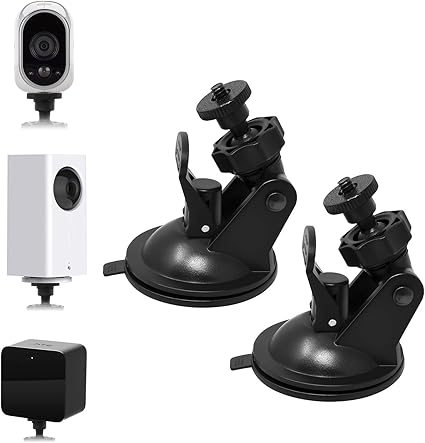 Security Camera Suction Cup Wall Mount,Swivel 360: Amazon.co.uk: Camera ...
