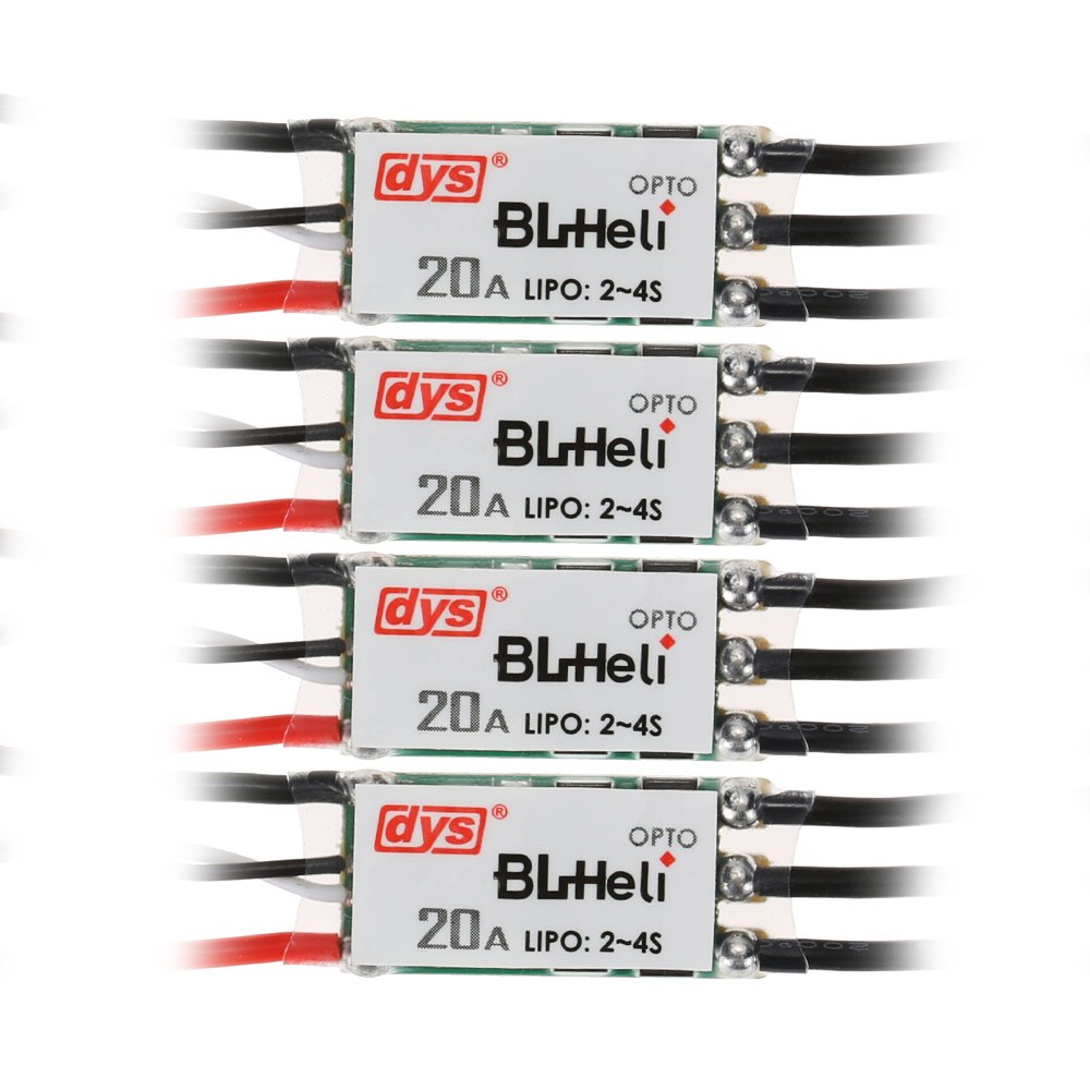 Amazon.com: JIMI 4Pcs Original DYS BL20A Mini 20A BLHeli Brushless ESC ...