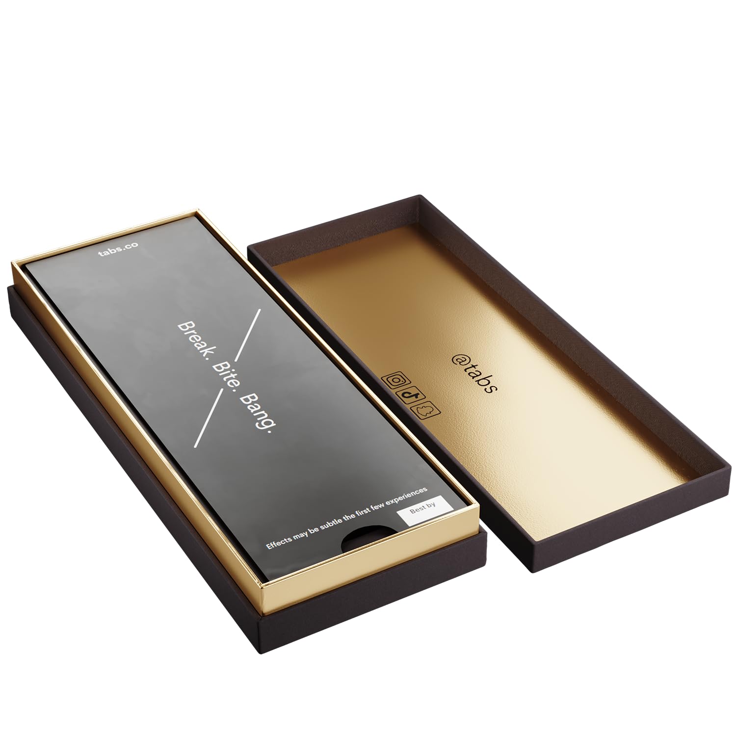 Mua Tabs Chocolate Squares for Couples (1 Box) - Dark Chocolate Bar to ...