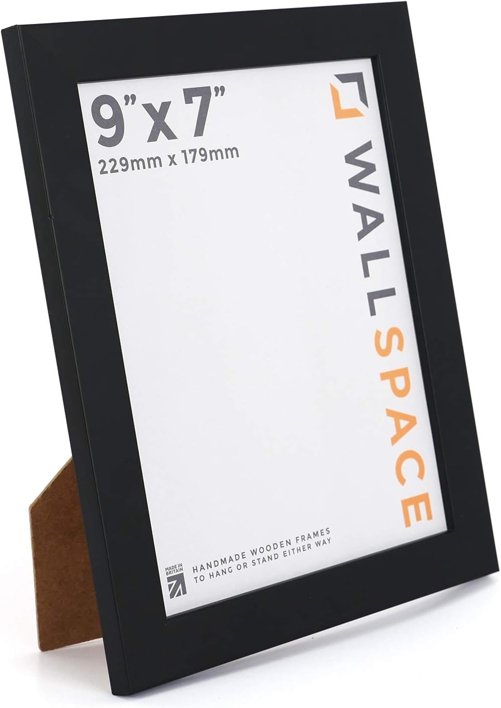 Wall Space | 9x7 Black Photo Frame | Natural Wood 7x9 Picture Frames ...