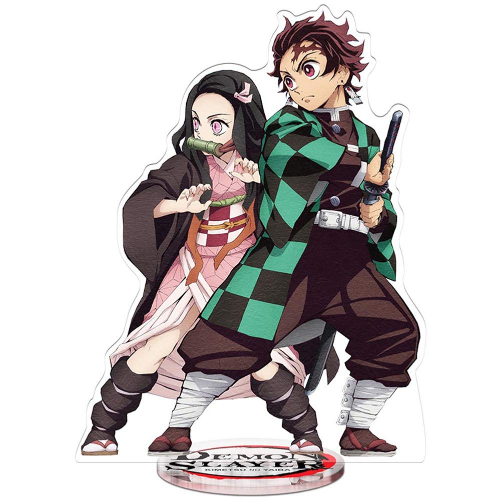 Buy Bowinr Demon Slayer: Kimetsu no Yaiba Standing Figure, 8 inch Anime ...