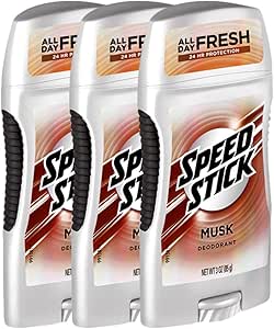 Amazon.com: Speed Stick Deodorant, Musk 3 oz (Pack of 3): Health ...