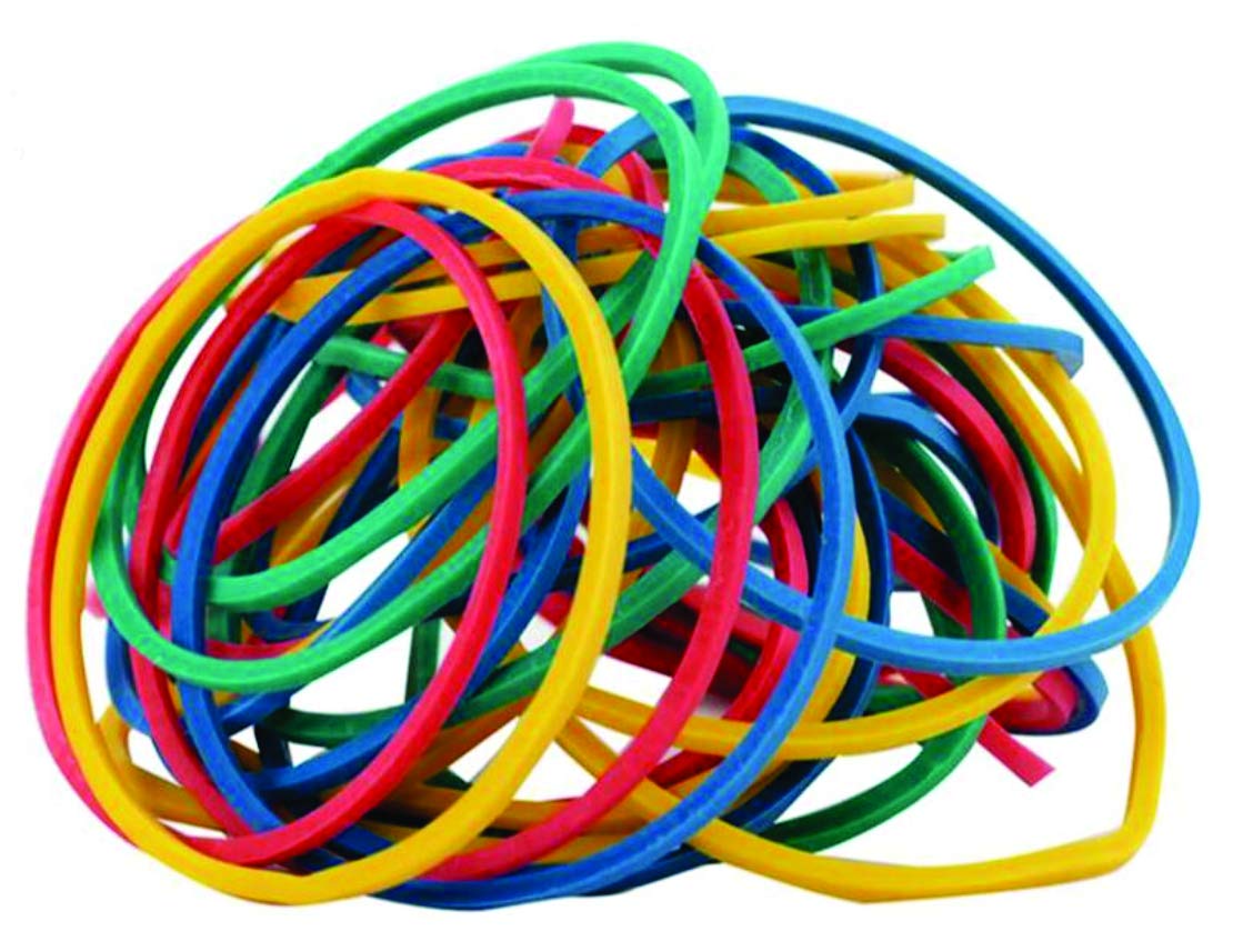 Mua Assorted Color Rubber Bands, Rubber Band Depot Multi Color Rubber ...
