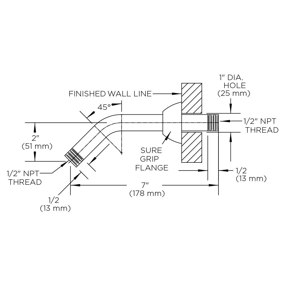 Square shower head fitting | Terry Love Plumbing Advice & Remodel DIY ...