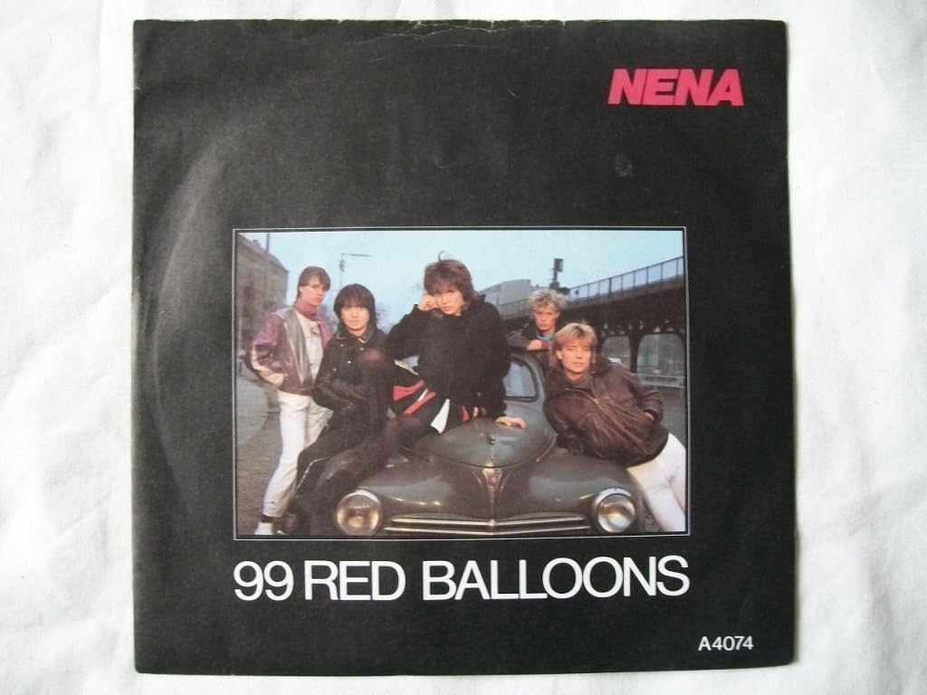 NENA 99 Red Balloons UK 7" 45: Amazon.co.uk: CDs & Vinyl