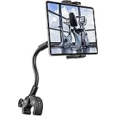Amazon.com: woleyi Gooseneck Spin Bike Tablet Mount, Elliptical Treadmill Tablet Holder, Indoor ...