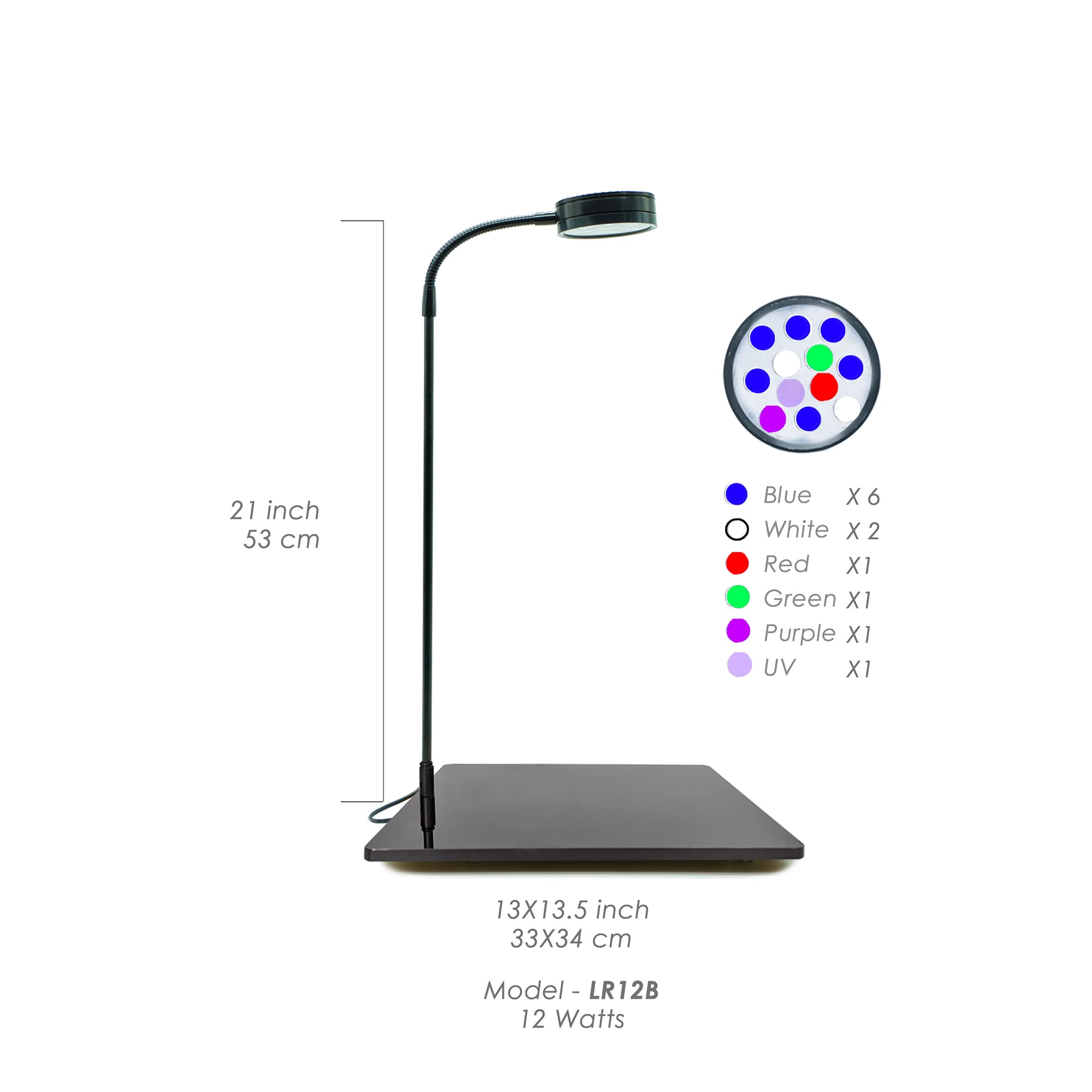 Mua HIRO Aquatics Nano Reef Pro Aquarium LED Light, Dimmable Full ...