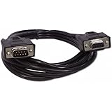 Amazon.com: Five Pack Of YCS Basics Black 6 Foot DB9 9 Pin Serial / RS232 Male / Female ...