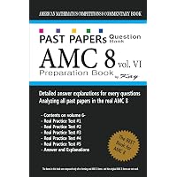 Past Papers Question Bank AMC8 [volume 1]: amc8 math preparation book ...