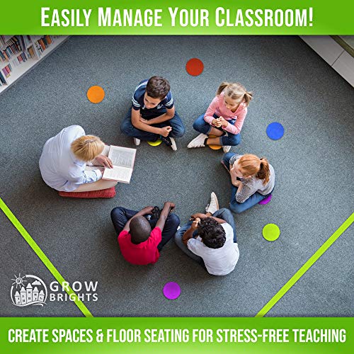 Carpet Spots for Classroom - 30 Pack of 5 inch Carpet Markers ...
