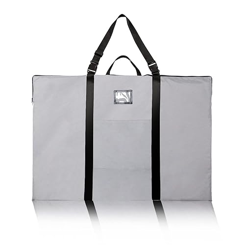 Large Size Art Portfolio Bag with Nylon Shoulder, 24 x 36 inches Light ...