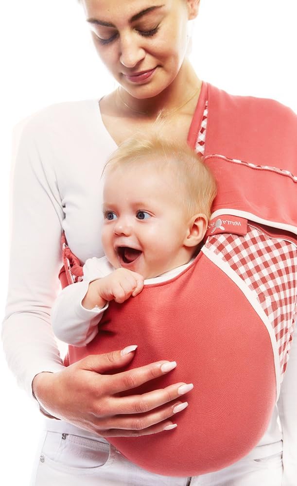 Wallaboo Wrap Sling Carrier Connection, Easy Adjustable, Ergonomic, 3 ...