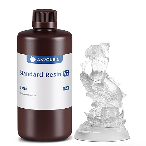 ANYCUBIC 3D Printer Resin, Upgraded 8K Standard Resin V2, Enhanced ...