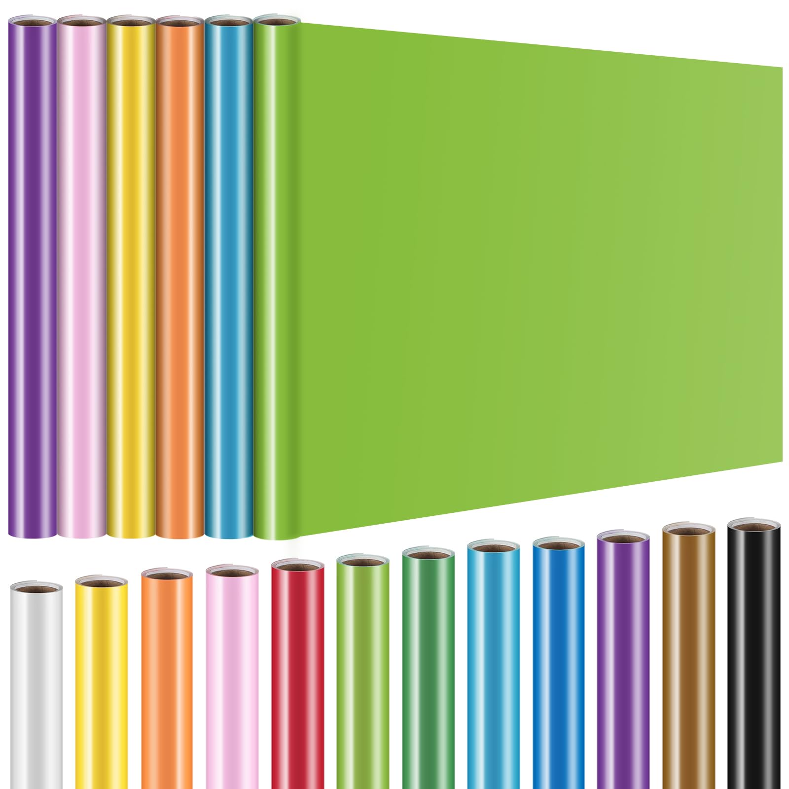 Tatuo 12 Roll Fade Resistant Bulletin Board Paper, 48 Inches x 12 Feet ...