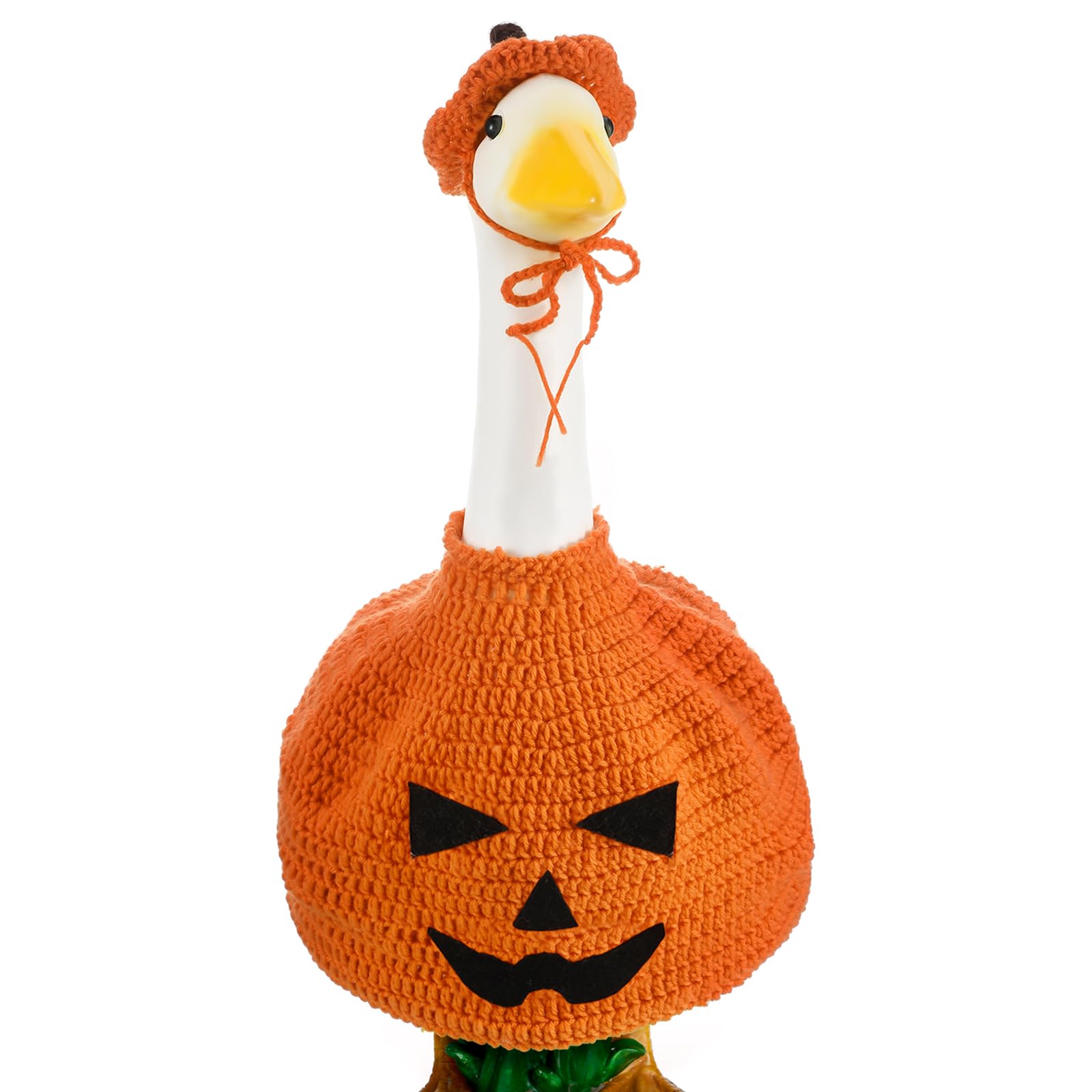 Arrowbash Christmas Goose Outfit Crochet Handmade Porch Goose Outfits Cute Goose Clothes For 23