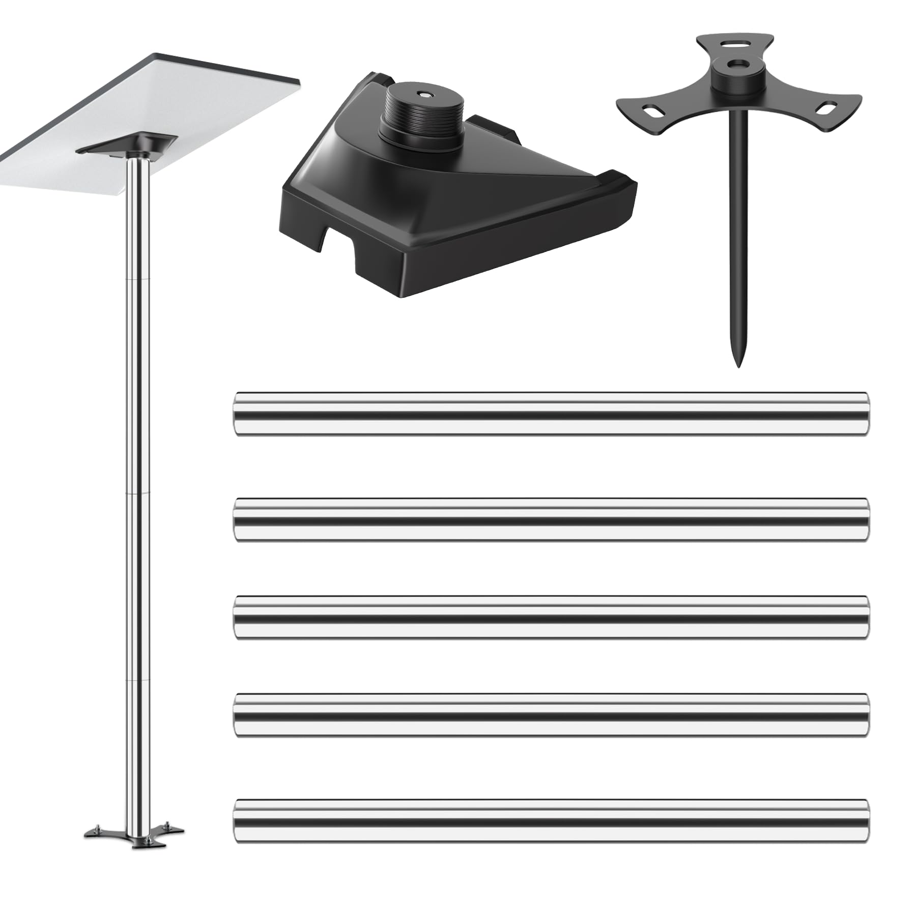 Starlink Pole Mount Gen 3, 6.5 FT Starlink Mounting Kit with 5 ...