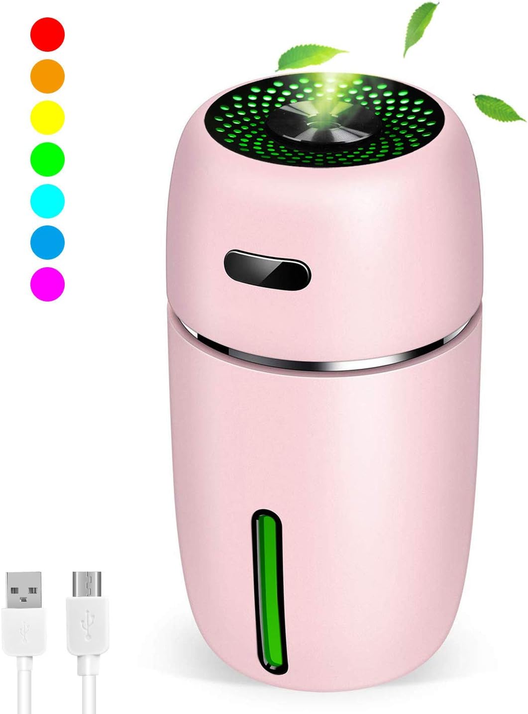 Amazon.com: MZTDYTL Portable Mini USB Humidifier, 200ml Ultrasonic Cool ...