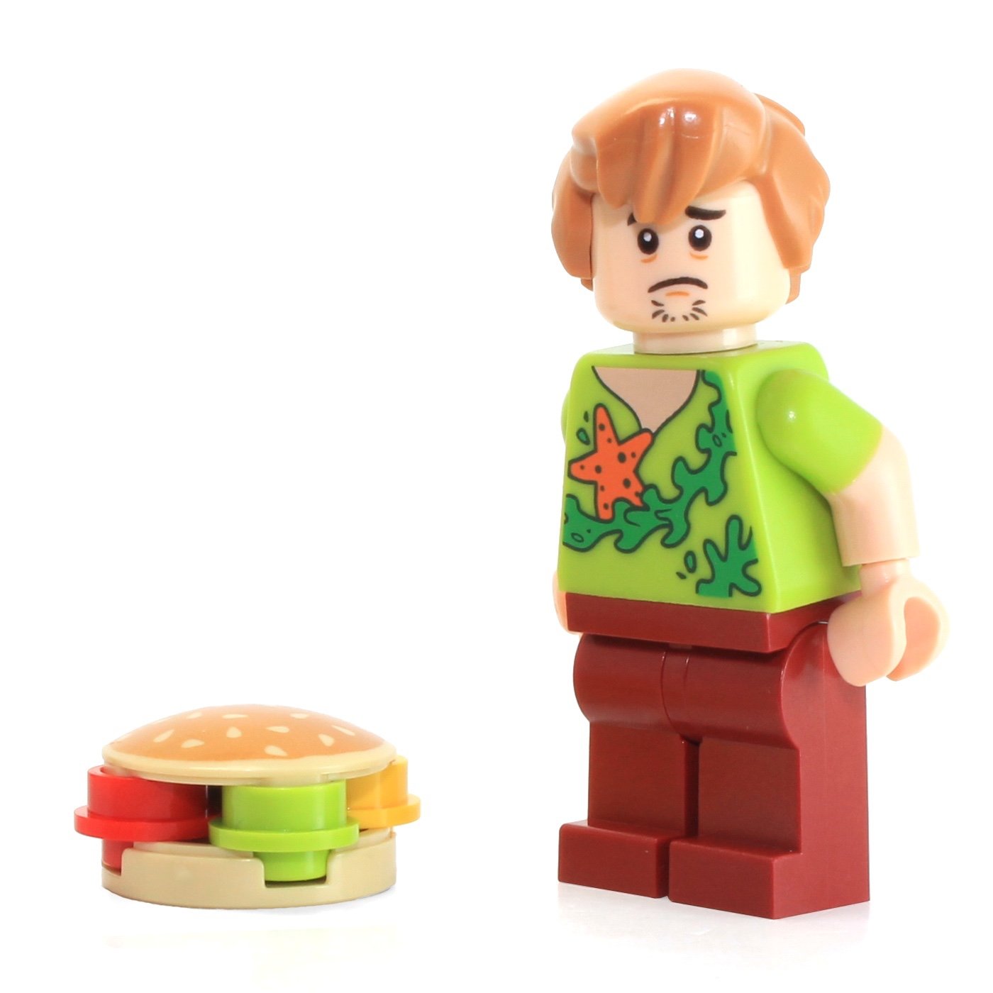 Building LEGO Scooby Doo Shaggy Minifigure from Set 75903 Building Toys