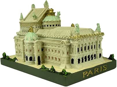 Amazon.com: Souvenirs of France - Opera Garnier of Paris Resin Statue ...