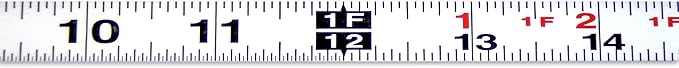 Amazon.com: Metal Adhesive Backed Ruler – 1/2 Inch Wide X 6 Feet Long ...