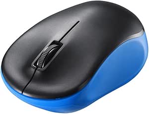 Buffalo Buffalo Wireless IR Optical 3 Button Long Battery Mouse Blue ...