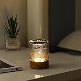 DAZZY DOT Mini Night Light, Soft Dim Lamp, Small Cordless Touch Night ...