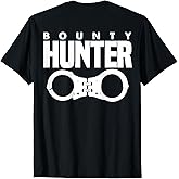 Amazon.com: Bounty Hunter T-Shirt for Fugitive Recovery Agents LEO T ...