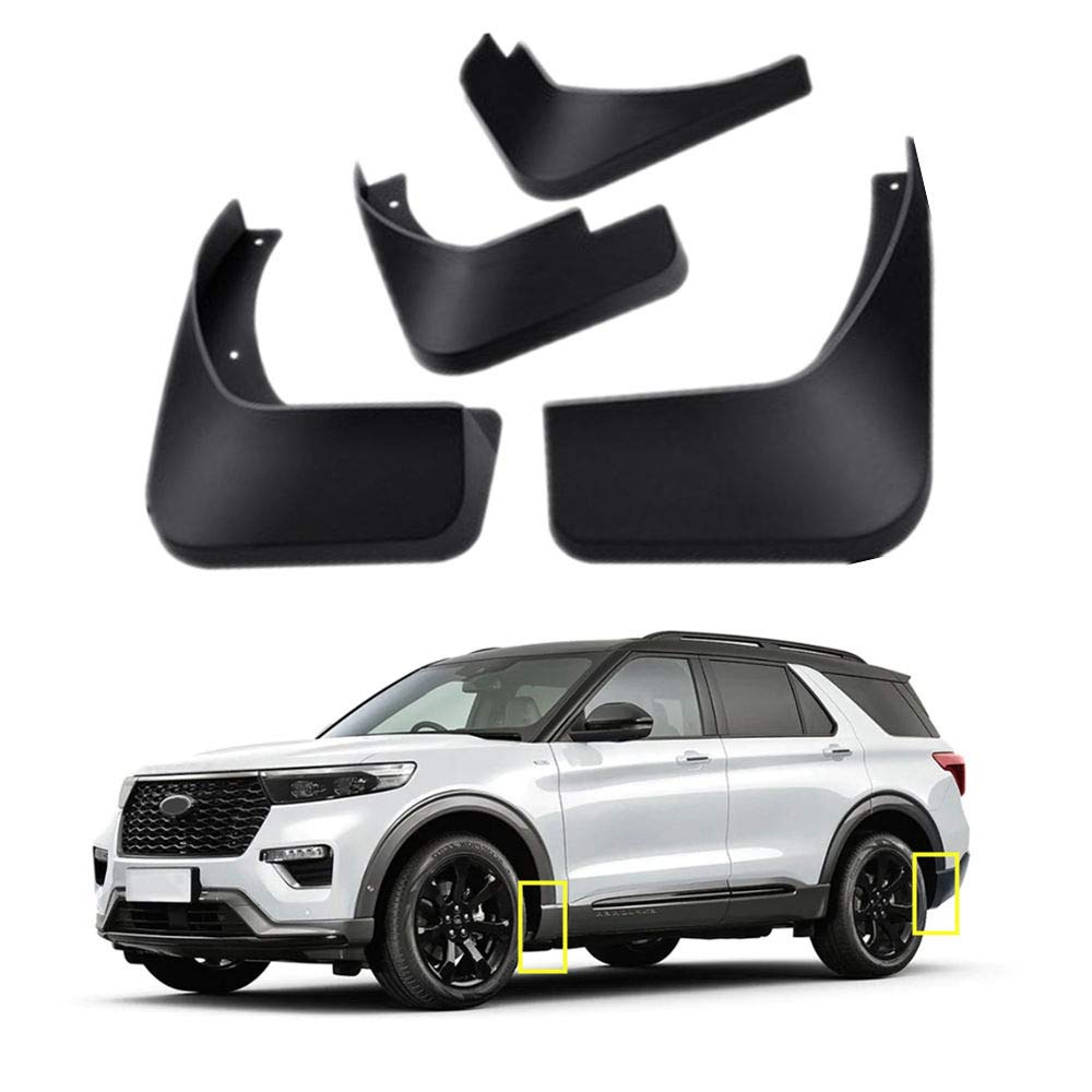 Mua Mud Flaps Kit for 2024 Ford Explorer 2020-2023 Mud Splash Guard Fender Front and Rear 4-PC ...
